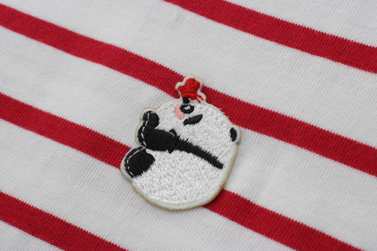 Yahoo!オークション - 1705 新品 ワッペン付きボーダーカットソー