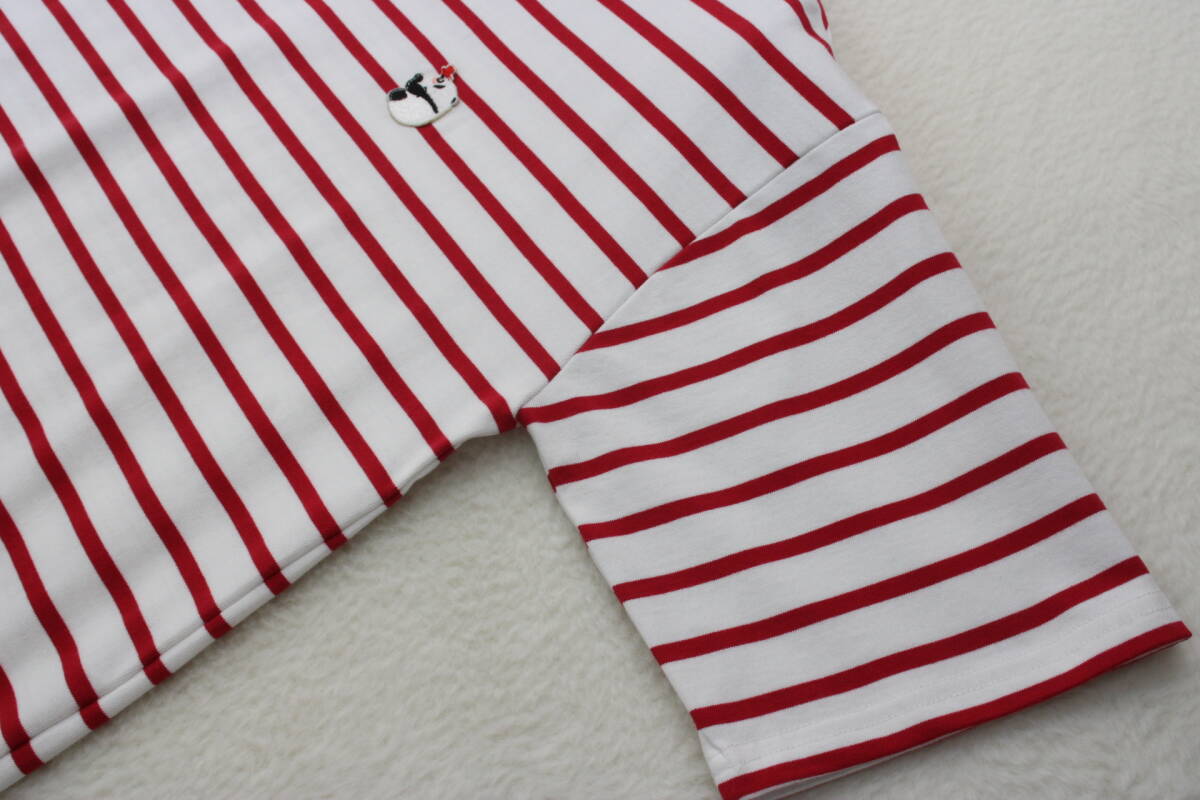 Yahoo!オークション - 1705 新品 ワッペン付きボーダーカットソー