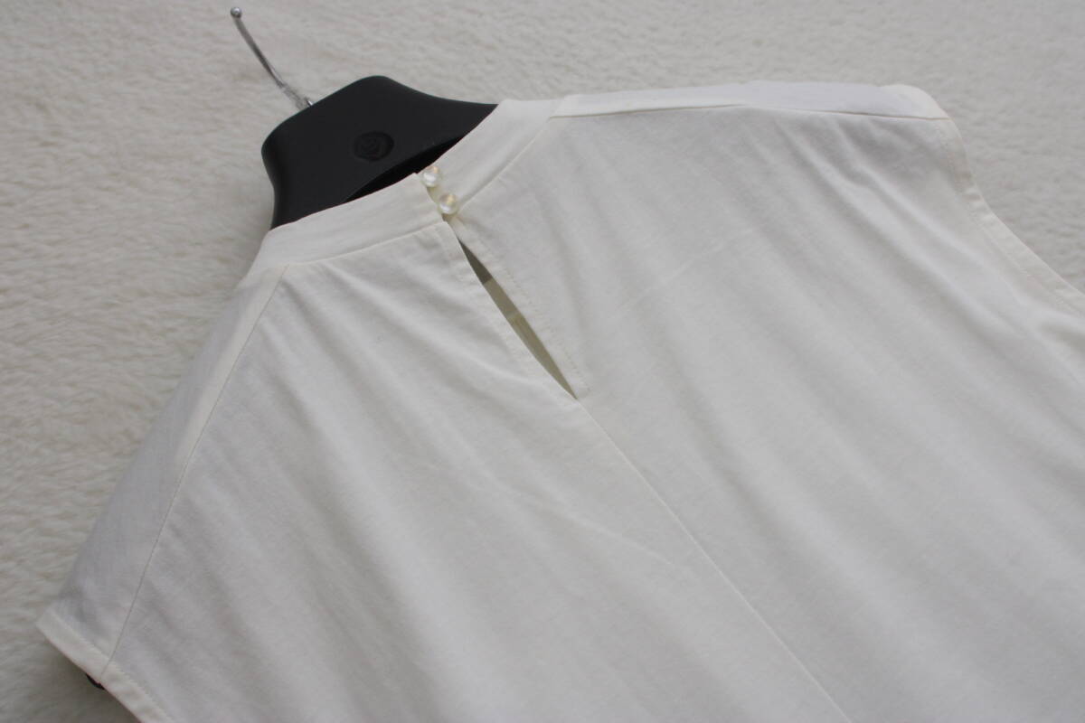 Yahoo!オークション - 2667 新品 ギャザーノースリーブカットソー