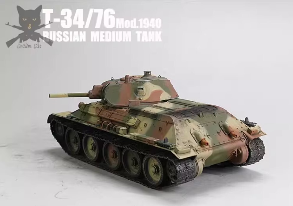 Yahoo!オークション - 1/35 ソ連軍 T-3476 戦車 組立塗装済完成品