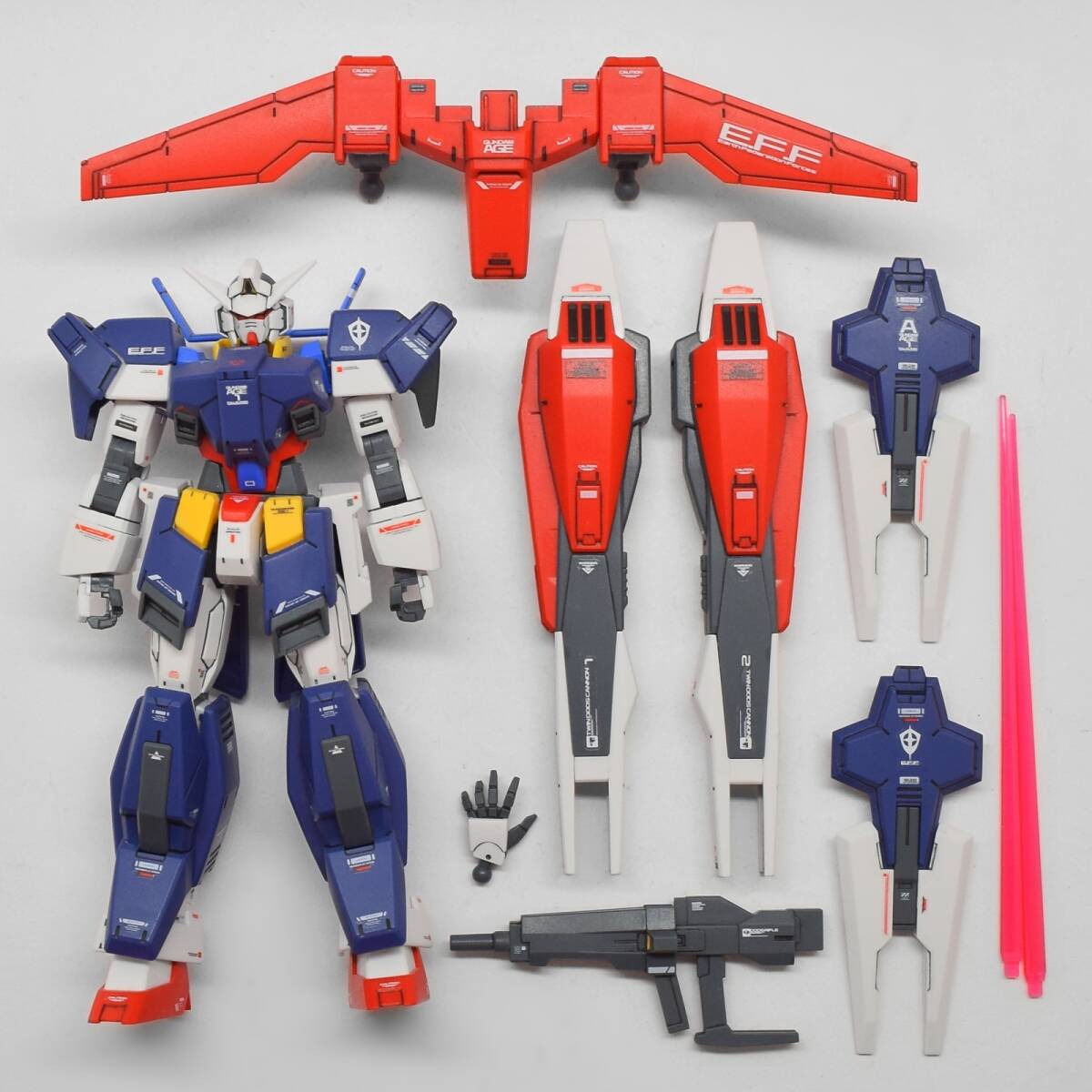 【樂淘letao】日本代購代標第一品牌－HG 1/144 機動戦士ガンダムAGE ガンダムAGE-1 フルグランサ ガンプラ 完成品