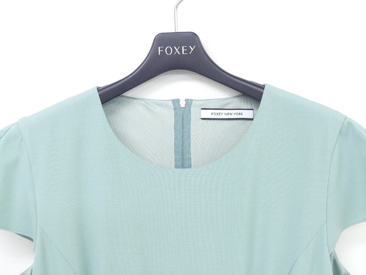 Yahoo!オークション - FOXEY NEWYORK ドレス ワンピース アビゲイル 40...