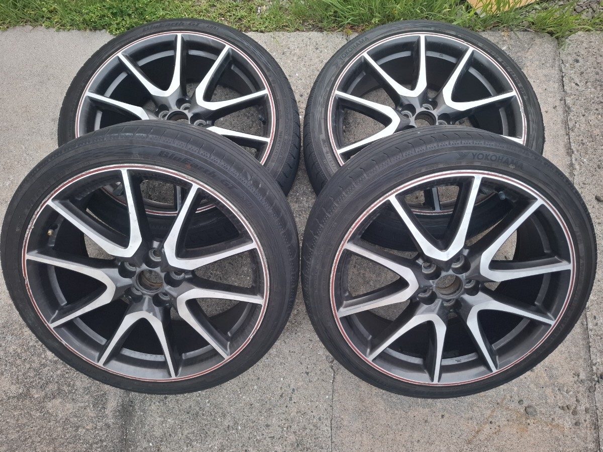 Yahoo!オークション - ZVW30 プリウス G’s 純正18インチ 7.5J PCD100...