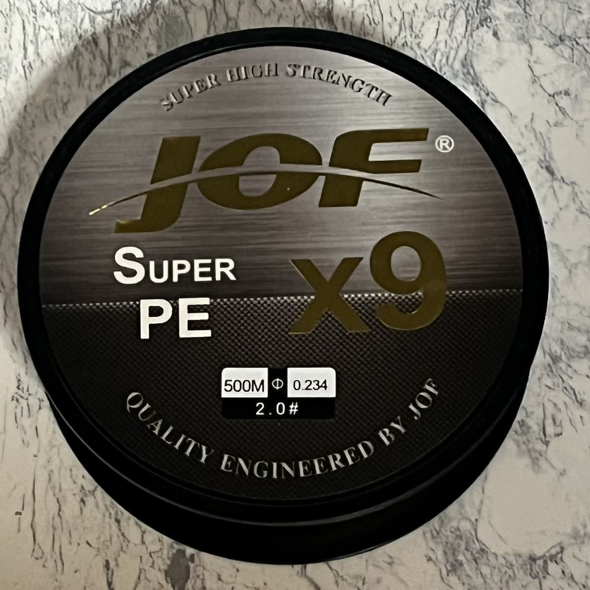 Yahoo!オークション - PEライン 2号 500m 9編み 35lb 5色マルチカラー ...