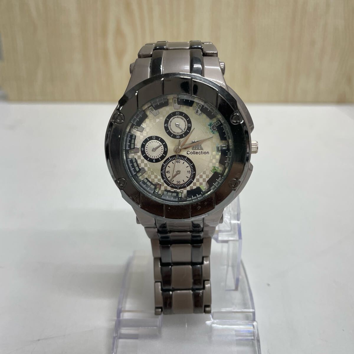 Yahoo!オークション - 岸170 MK Collection クロノグラフ 腕時計 3針 S...