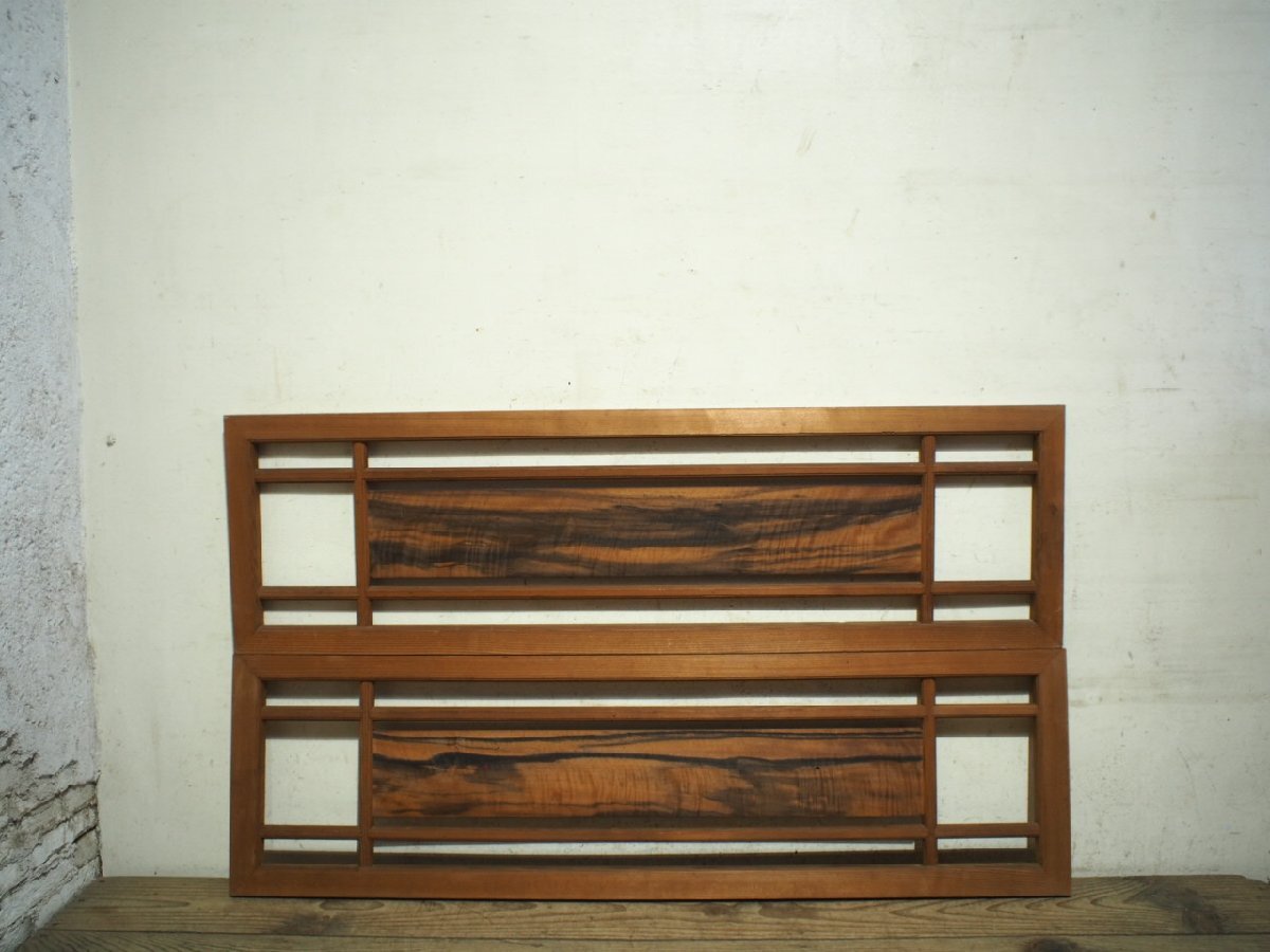 Yahoo!オークション - タF0692 【H36 5cm×W126cm】×2枚 アンティーク...