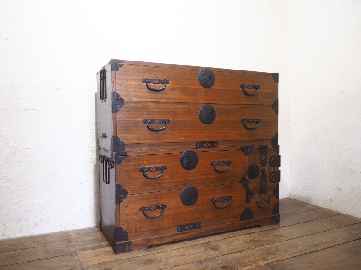 Yahoo!オークション - タ荷V0785 ②H51 5cm×W107cm アンティーク 味わ...