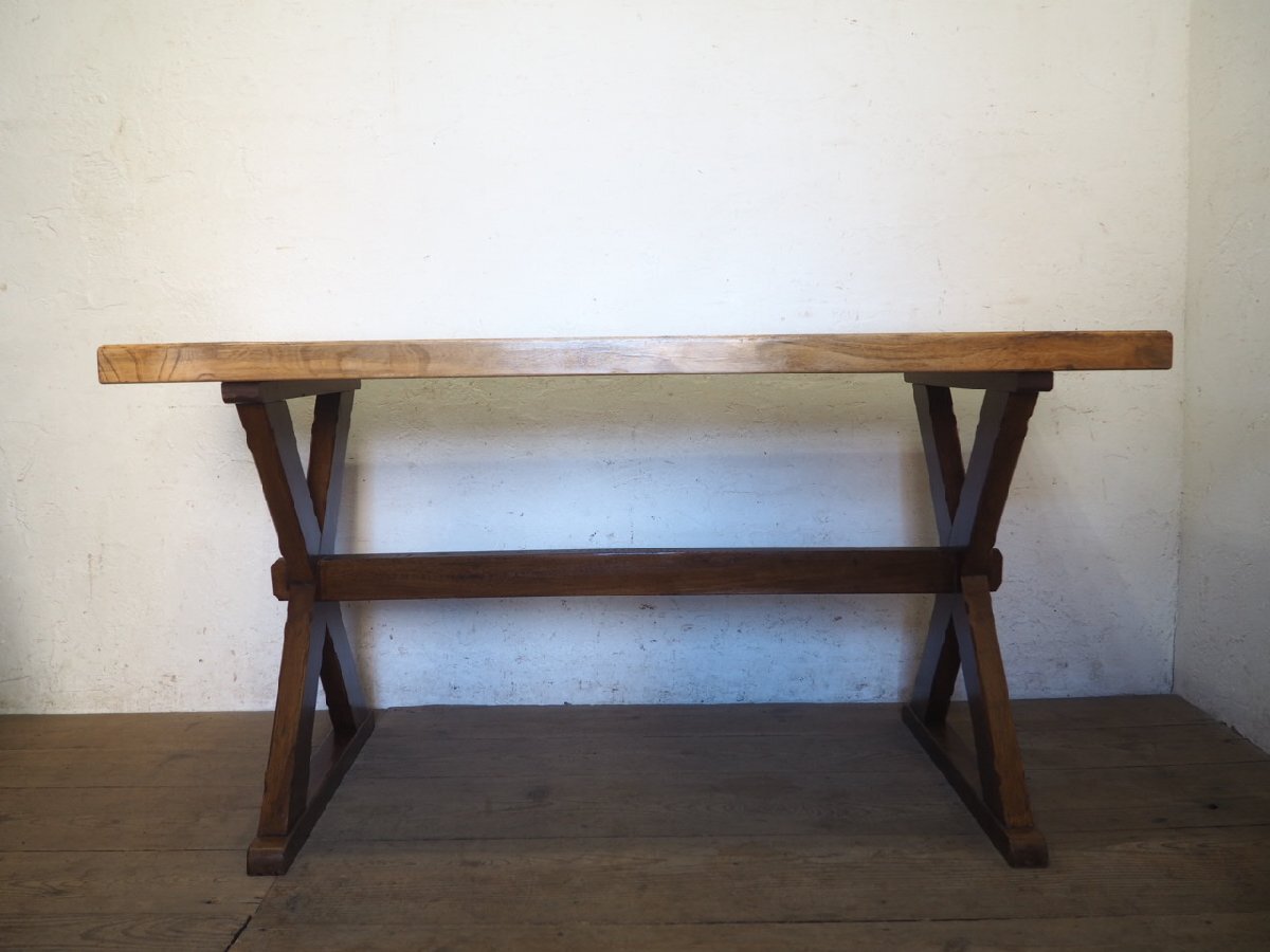 Yahoo!オークション - タ荷J0751 天板W153 5cm×D68cm 大きい欅の一枚...