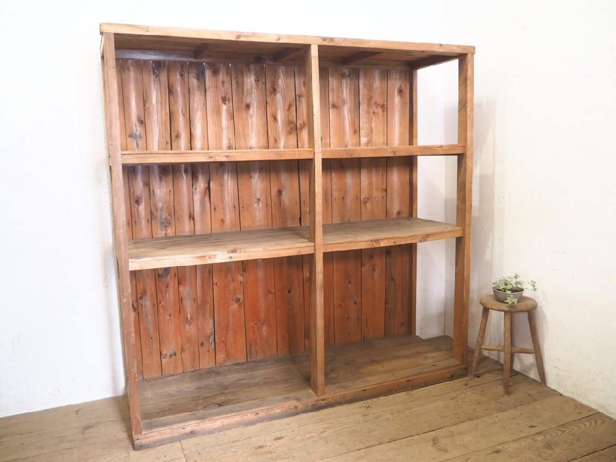 Yahoo!オークション - タ荷J0838 H166 5cm×W169cm ビンテージ 無骨な...