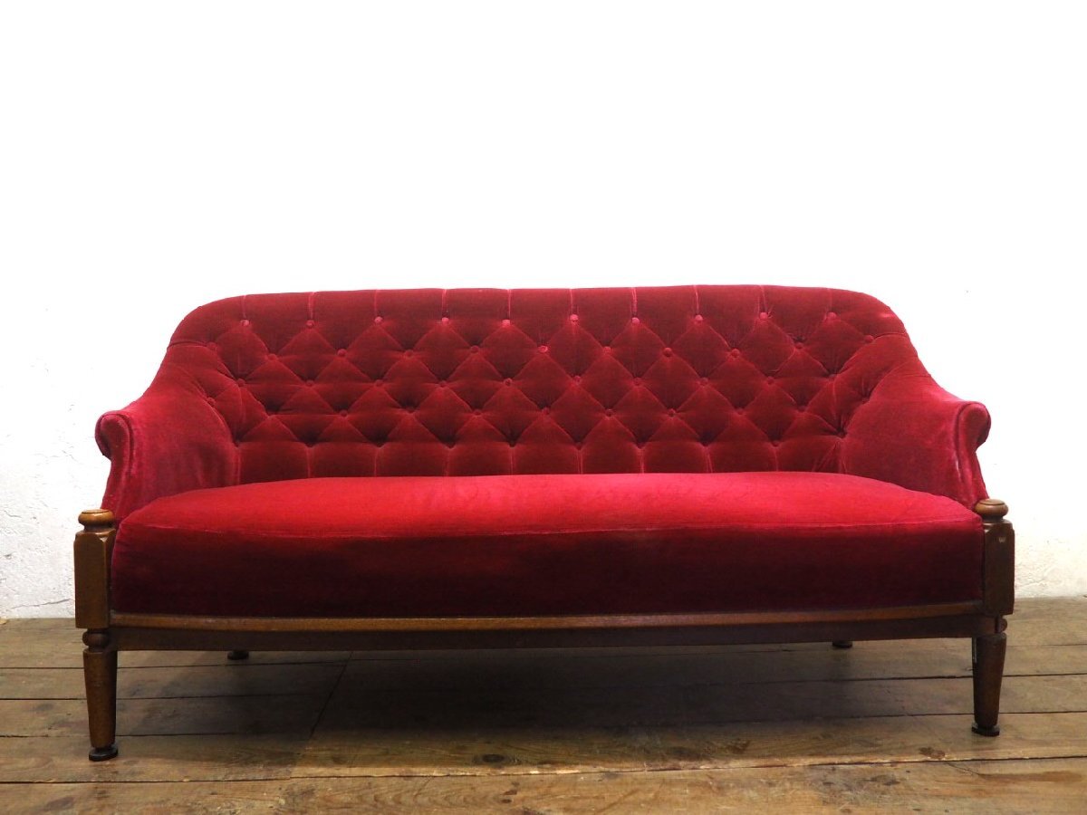 Yahoo!オークション - タ荷T0509 ⑨W155cm ヴィンテージ レトロなトリ...