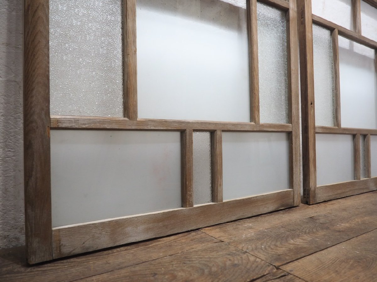 Yahoo!オークション - タV0014 【H98cm×W88cm】×2枚 アンティーク 味...