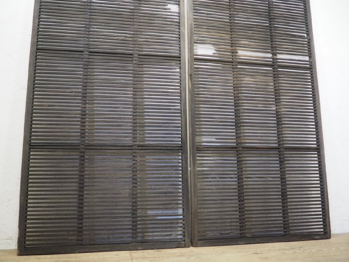 Yahoo!オークション - タG0679 【H168 5cm×W91cm】×2枚 格子デザイン...