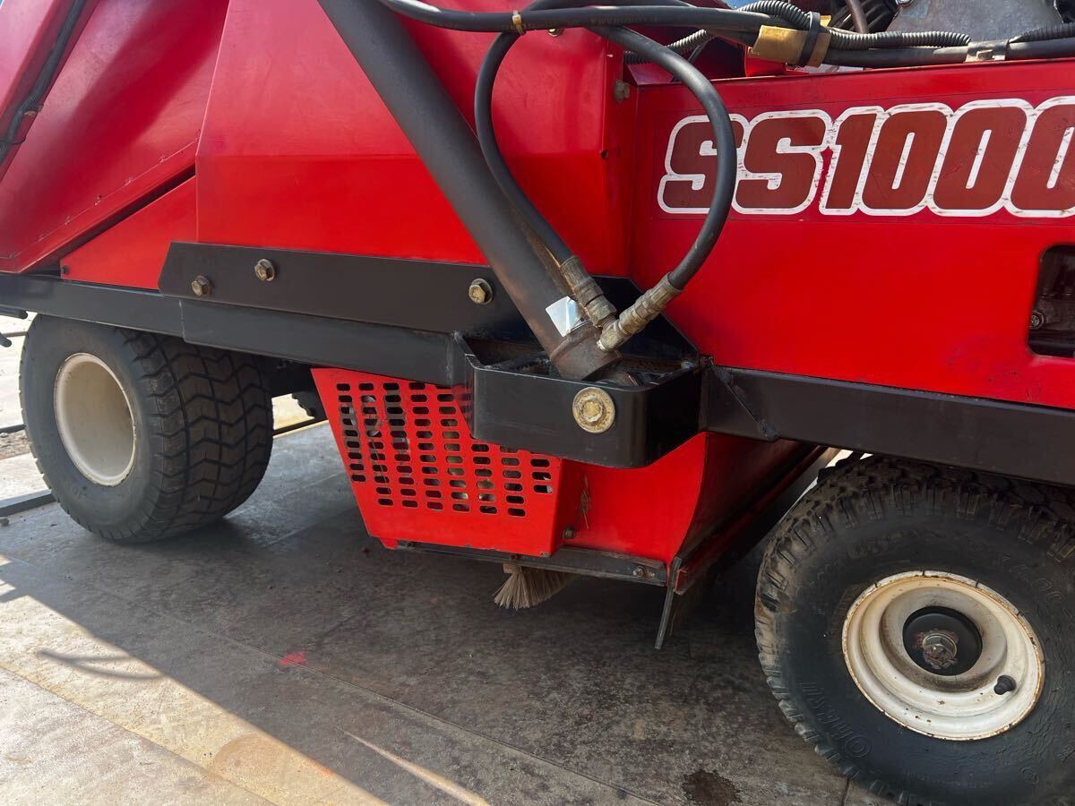 Yahoo!オークション - 4693 茨城 農機 収集 ダストボックス 乗用型 SS...