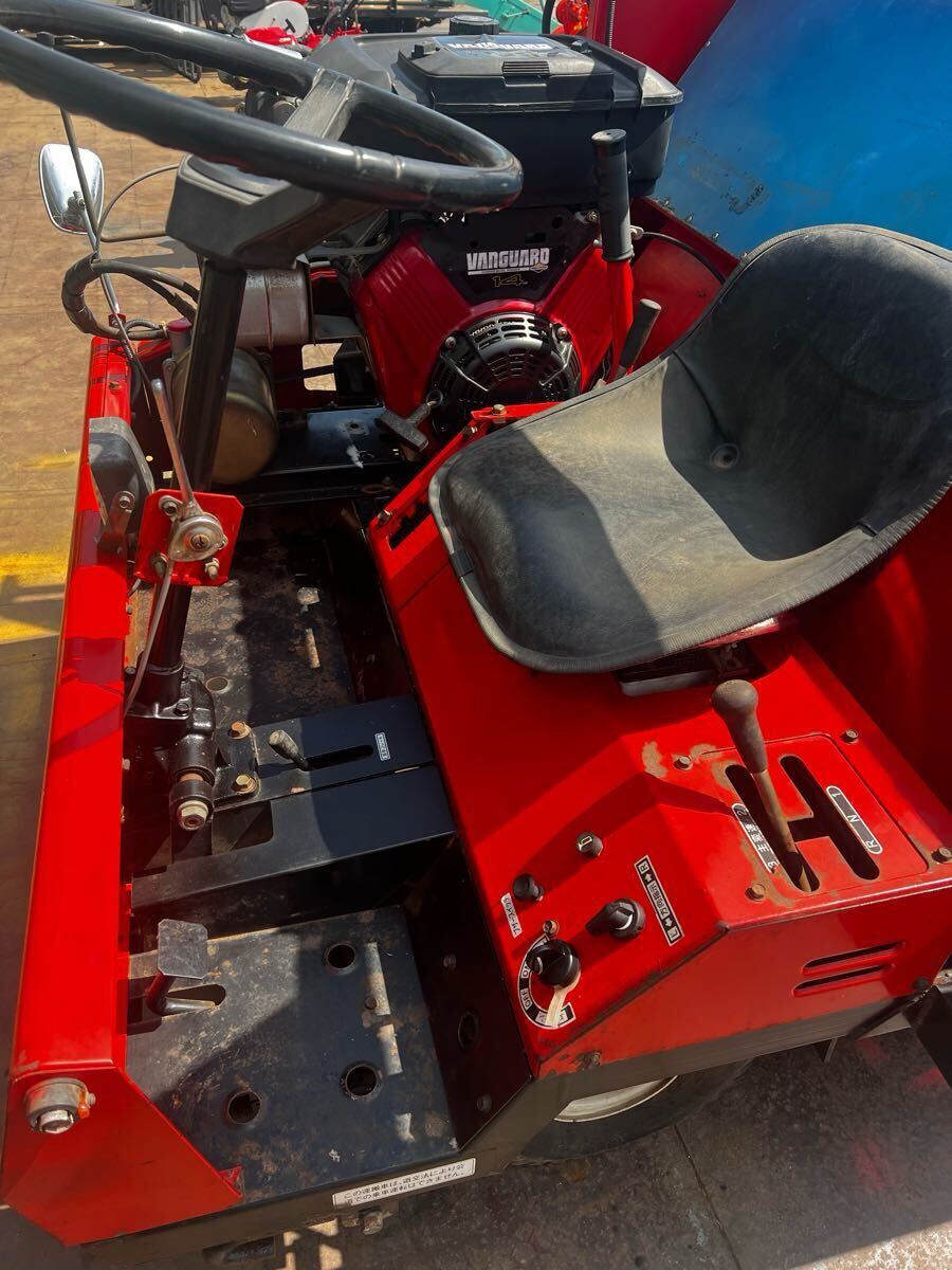 Yahoo!オークション - 4693 茨城 農機 収集 ダストボックス 乗用型 SS...