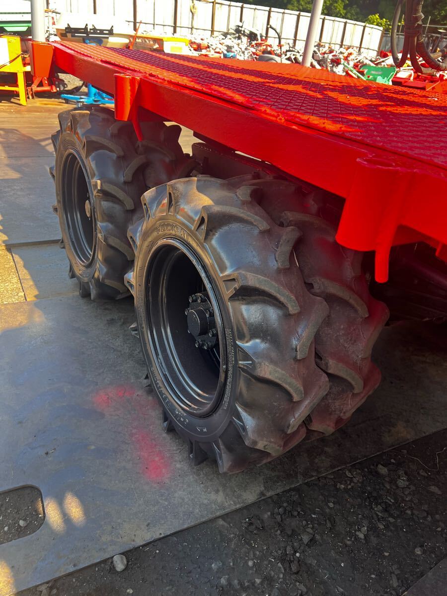 Yahoo!オークション - 4698 茨城 農機 RM8WD-6 ディーゼル 6WD 伸縮 ...