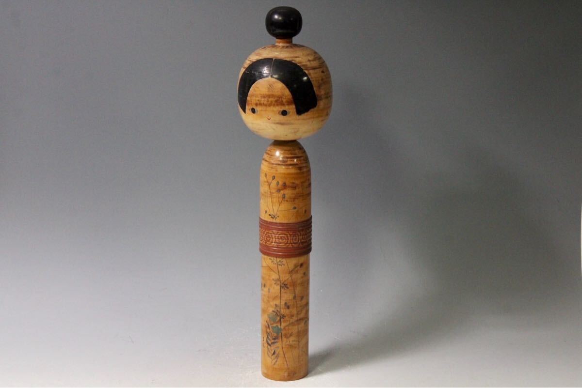 Yahoo!オークション - 【英】B42 時代 こけし H59.5㎝ 日本美術 日本人...