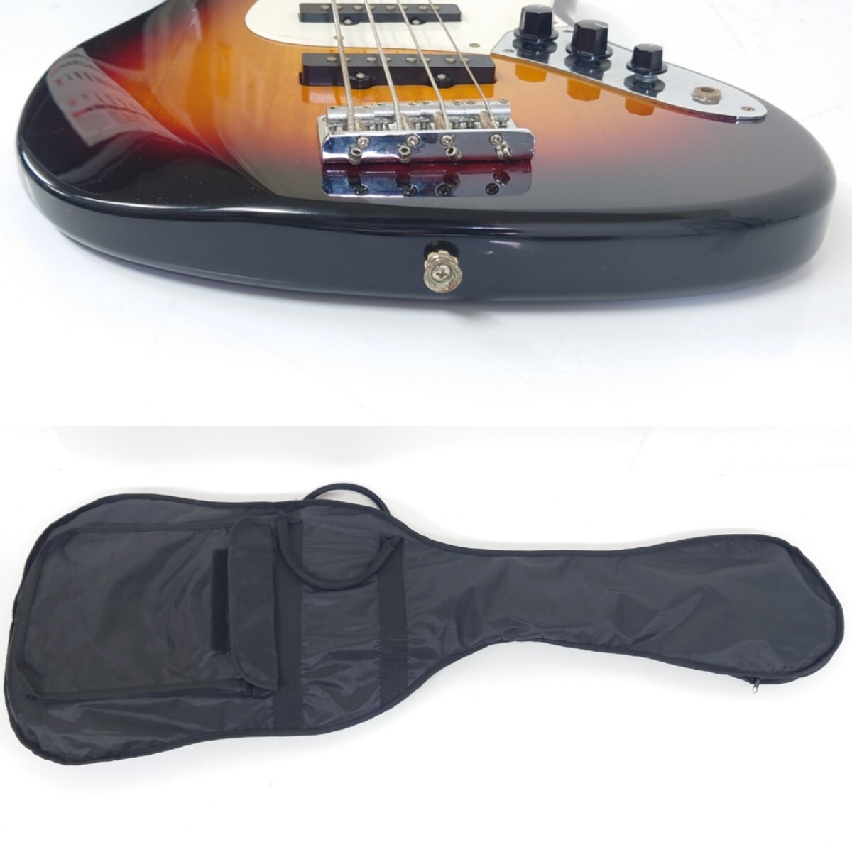 Yahoo!オークション - 【K1022-1】 BUSKER’S エレキベース バスカーズ...