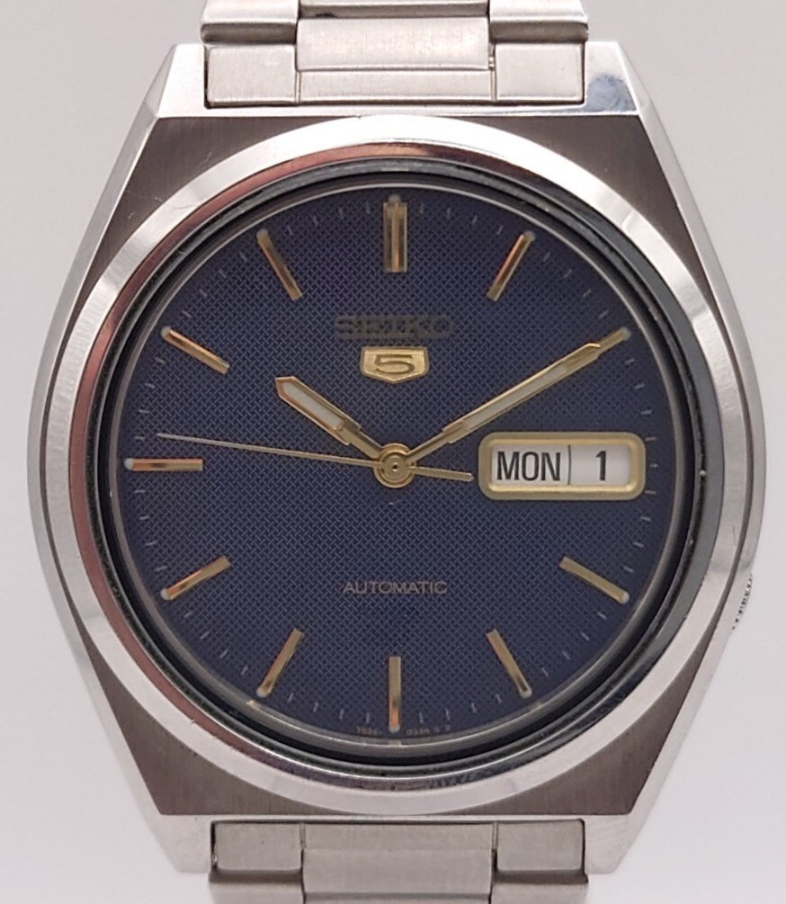 Yahoo!オークション - 【M298】 SEIKO セイコー5 7S26-8760 デイデイト...