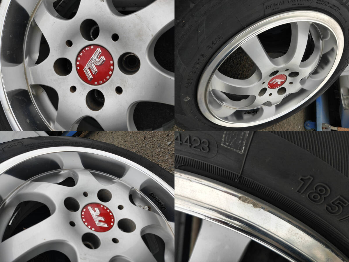 Yahoo!オークション - キューブ外し RAYS Sebring ITC-SPORT 15インチ6...