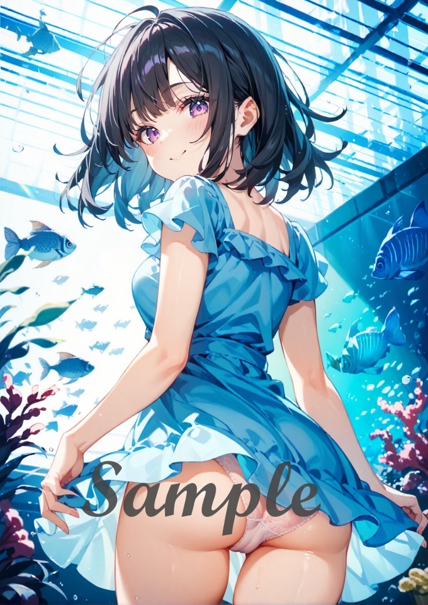 Yahoo!オークション - オリジナル アニメ イラスト A4 アート ポスタ...