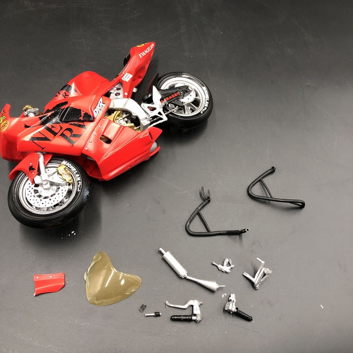 Yahoo!オークション - 【ジャンク】NERV バイク アスカ オートバイ エ...