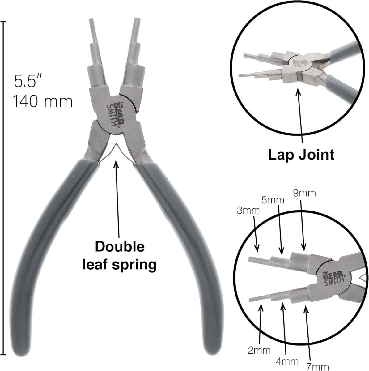 Yahoo!オークション - BEADSMITH Bail Making Plier 6 Step - PL61 by ...