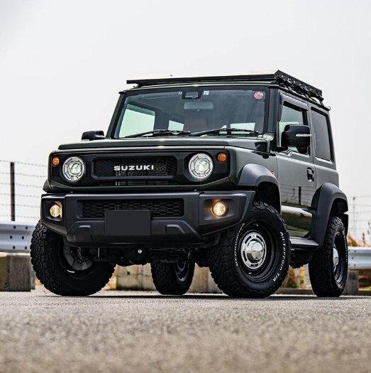 新型スズキジムニー フロントグリルガーニッシュ JB64 JB74 フロントグリルカバー 外装パーツ アクセサリー カスタム専用設計 A-style(新品)のオークション落札情報