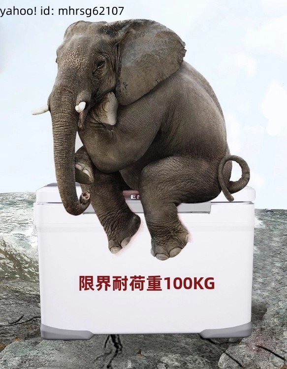 Yahoo!オークション - 釣り用クーラーボックス 容量22L 座れる頑丈マッ...