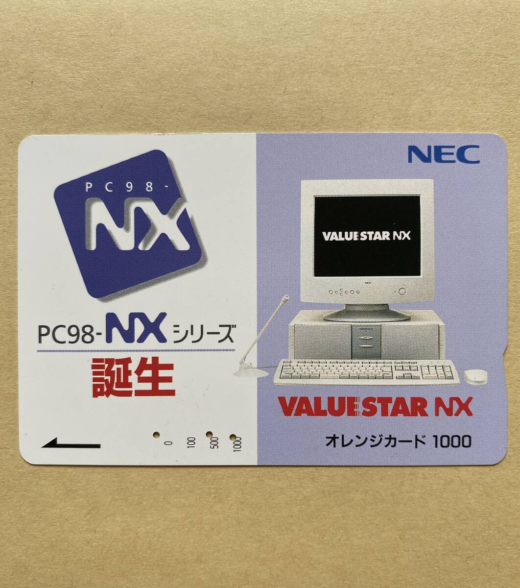 Yahoo!オークション - 【使用済】 オレンジカード JR東日本 PC98‐NXシ...