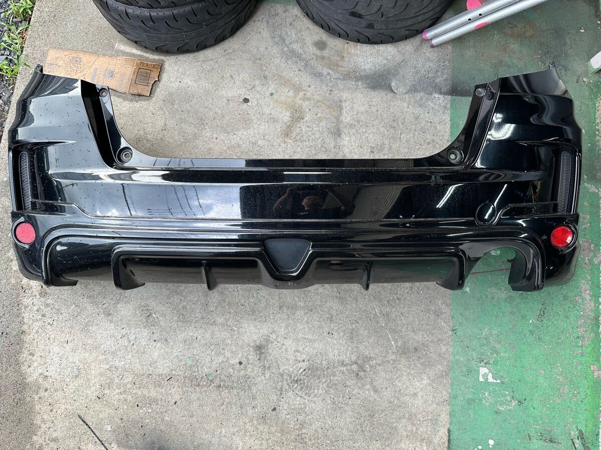 Yahoo!オークション - 【無限】GE8 後期 黒 リヤバンパー 小傷あり NH7...