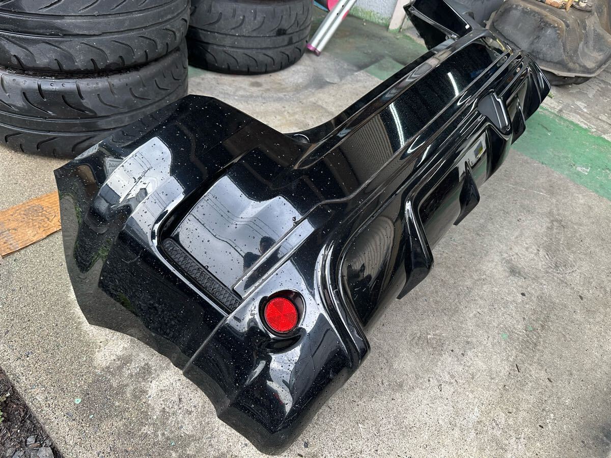 Yahoo!オークション - 【無限】GE8 後期 黒 リヤバンパー 小傷あり NH7...