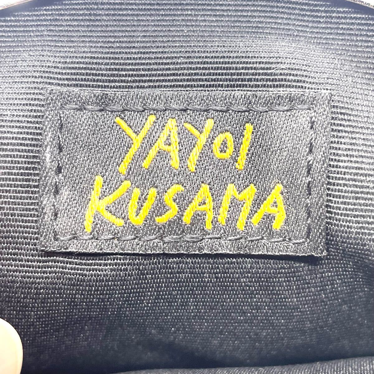 Yahoo!オークション - （a318） 草間彌生 YAYOI KUSAMA がま口 財布 か...