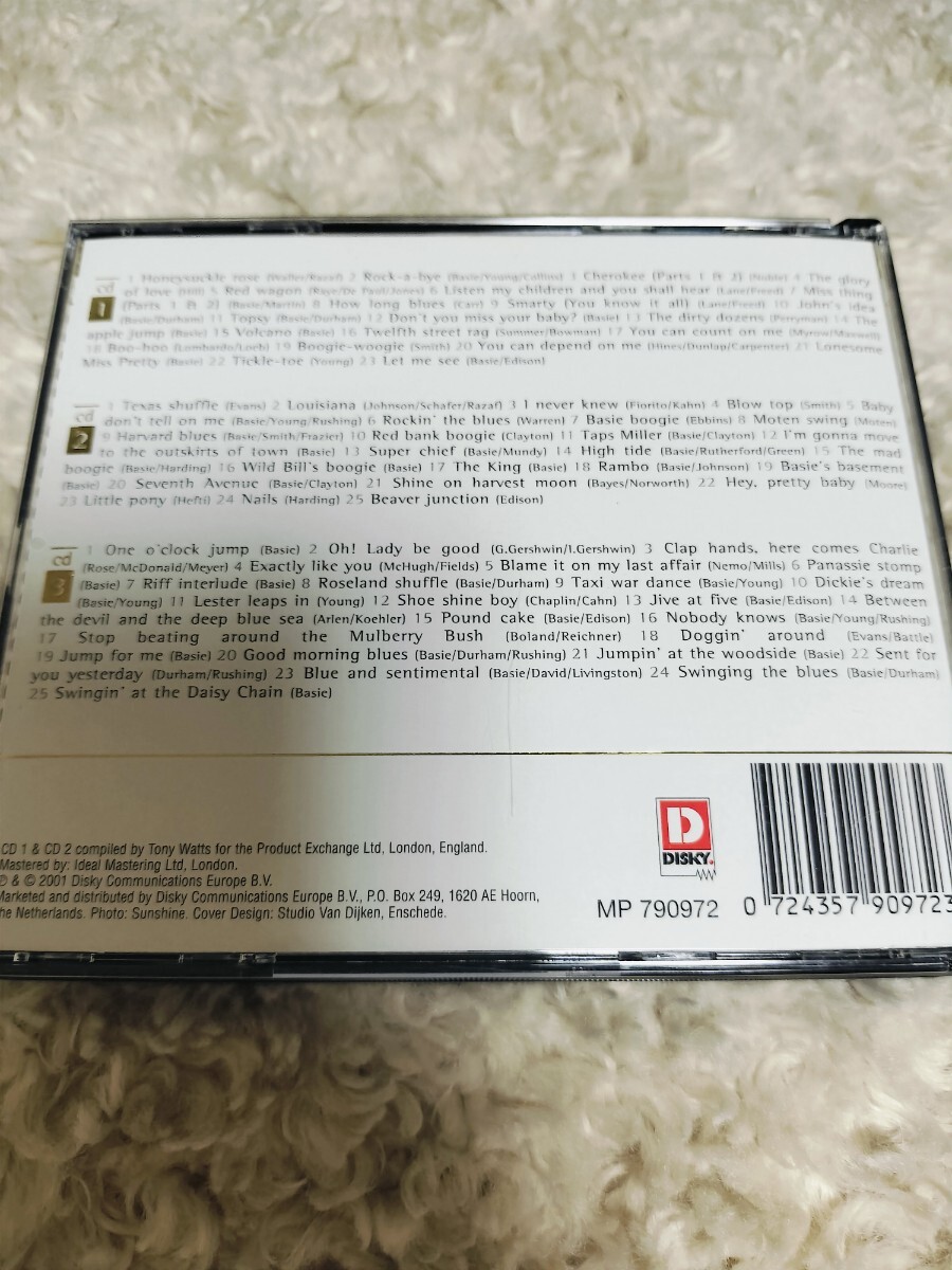 Yahoo!オークション - GOLDEN GREATS Count Basie 3CD カウントベイシ...