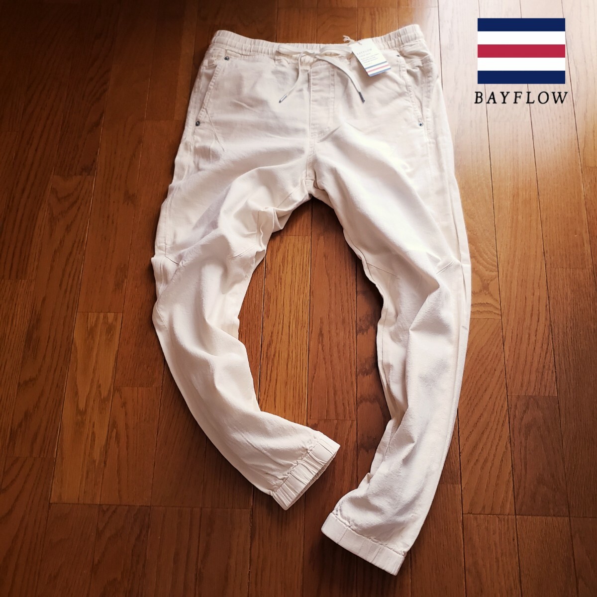 Yahoo!オークション - 【新品】25ss 新作 BAYFLOW Lサイズ リネン混 ジ...