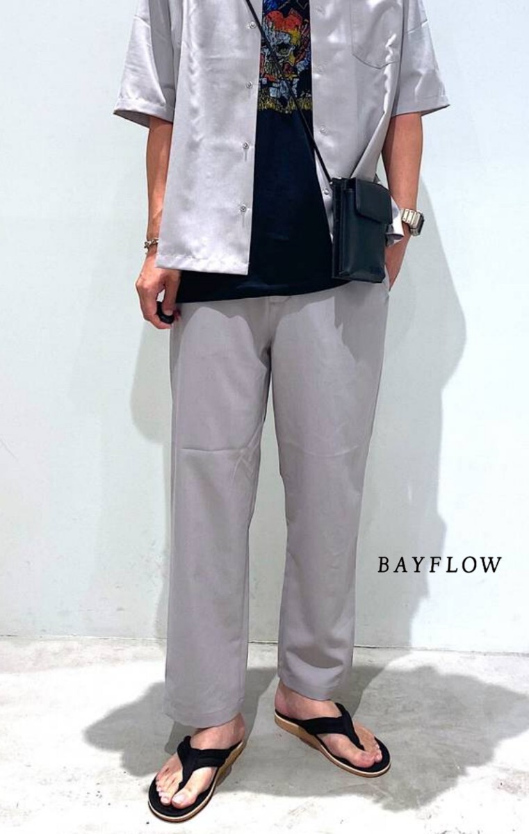 Yahoo!オークション - 【新品】BAYFLOW Mサイズ アンクルパンツ 夏 ラ...