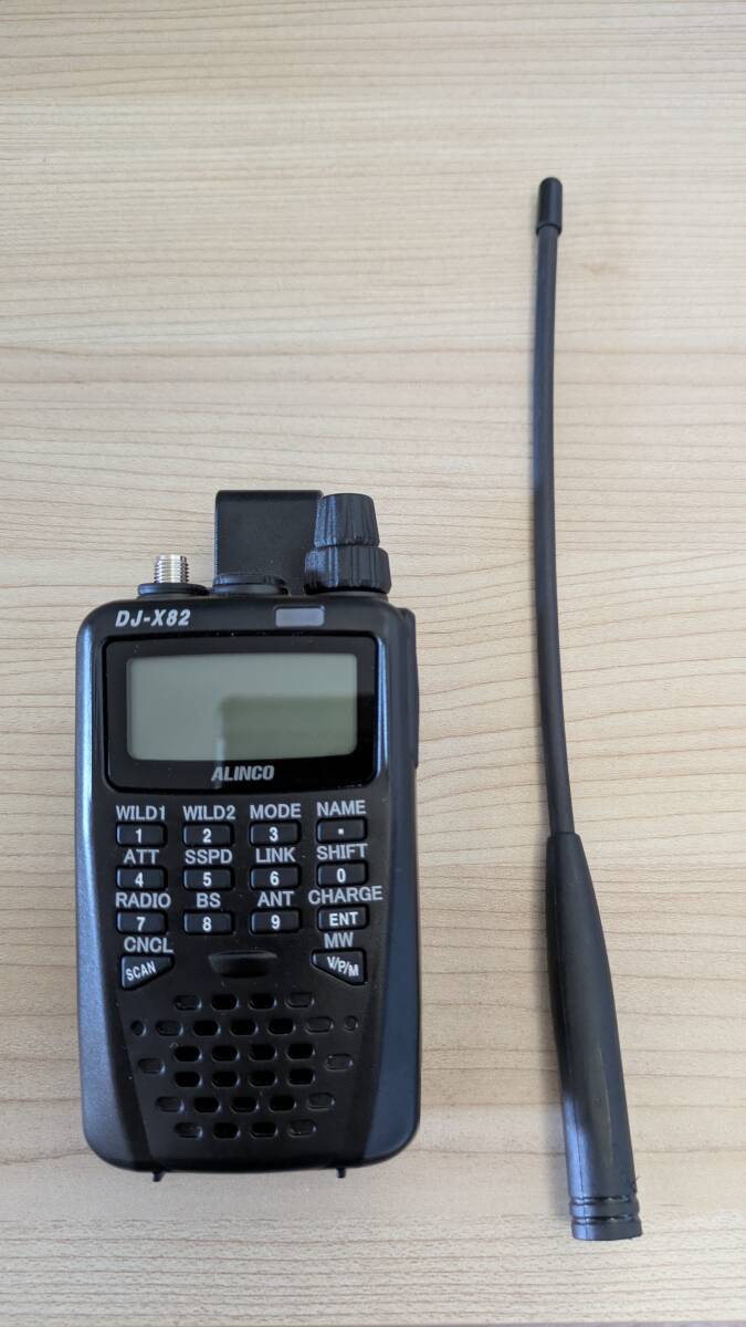 Yahoo!オークション - ALINCO DJ-X82 無線機 エアバンドスペシャル