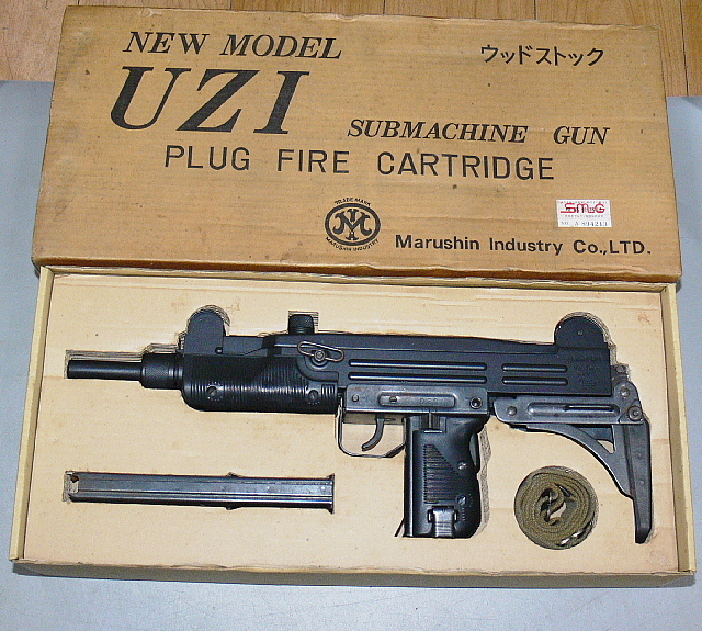 Yahoo!オークション - マルシン M・P・UZI モデルガン SMG ジャンク扱...