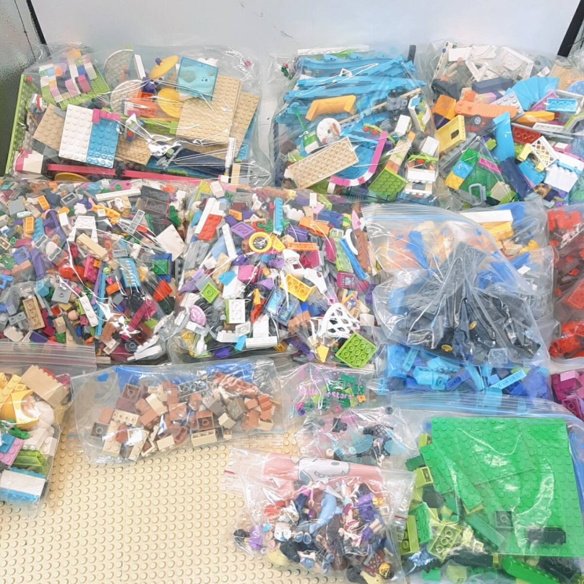 Yahoo!オークション - n75 LEGO レゴ ブロック まとめ 大量 知育 おも...