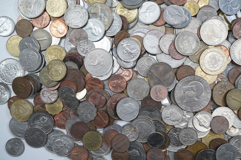 Yahoo!オークション - 1円~【G154】外貨まとめ 重量 4.0kg 硬貨 貨幣 ...