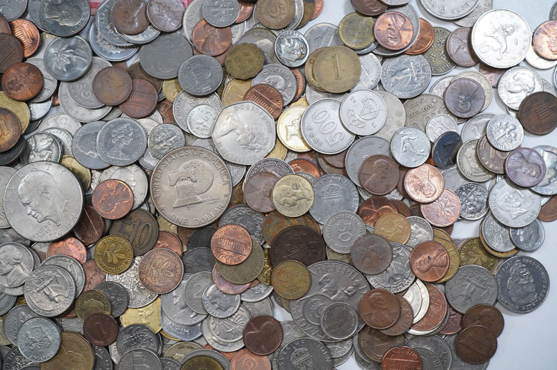 Yahoo!オークション - 1円~【G154】外貨まとめ 重量 4.0kg 硬貨 貨幣 ...