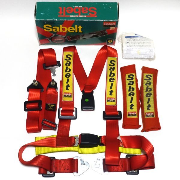 Yahoo!オークション - 275d 現状 箱有 TRW Sabelt 4点式 シートベルト ...