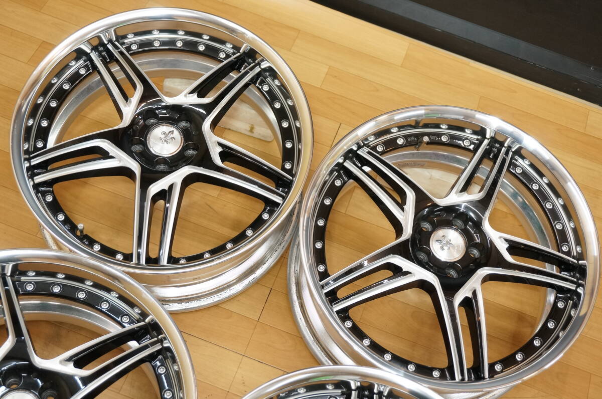 Yahoo!オークション - K0768【希少】 WORK デュランダル DD5.2 PCD100 ...