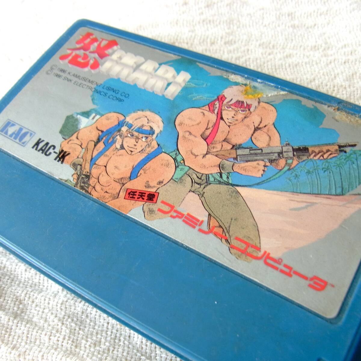 Yahoo!オークション - 任天堂FCカセット【怒 IKARI】KAC／ファミコン／...