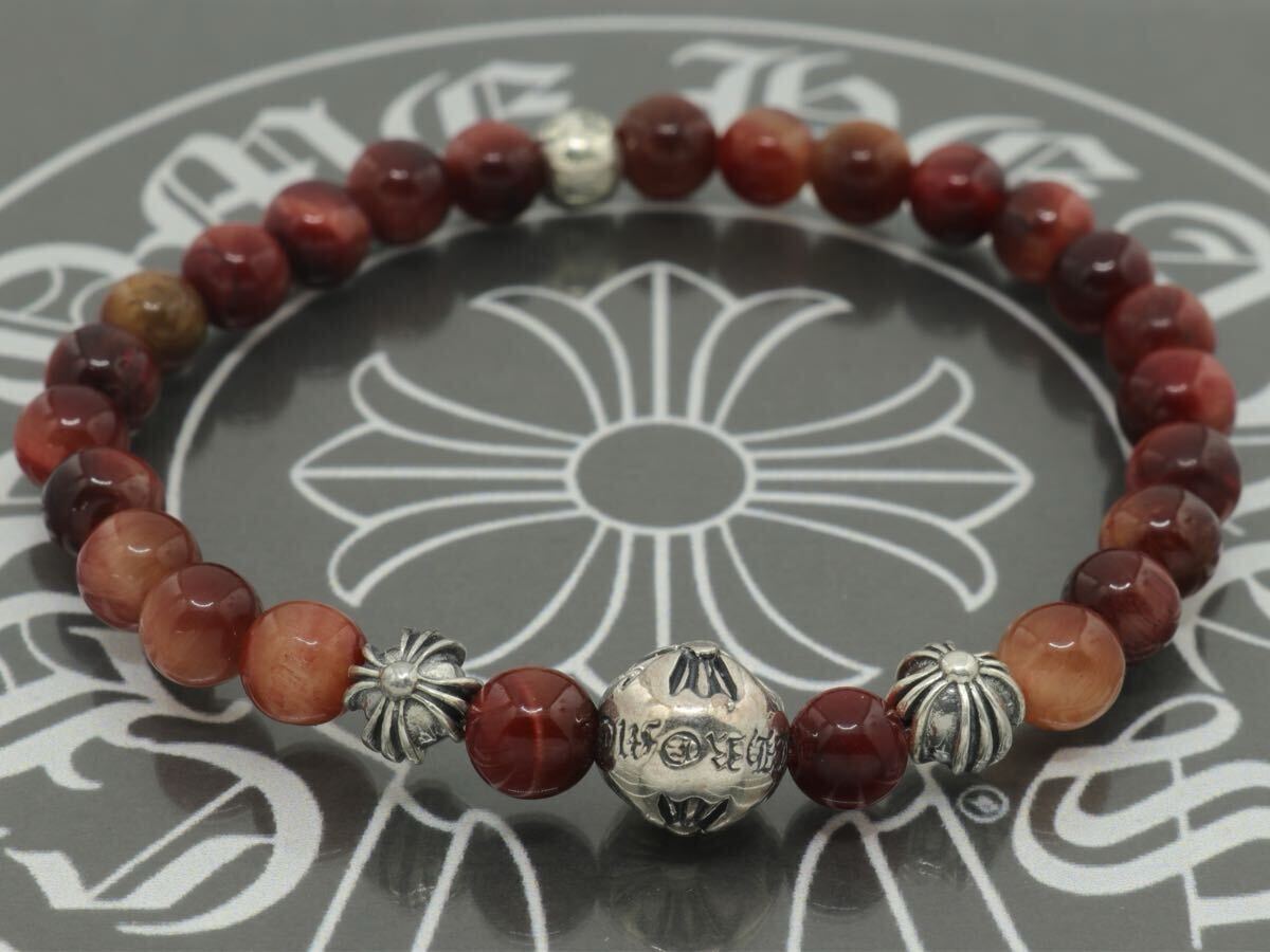 Yahoo!オークション - 【CHROME HEARTS】BEAD BRACELET v19 6mm・新品...