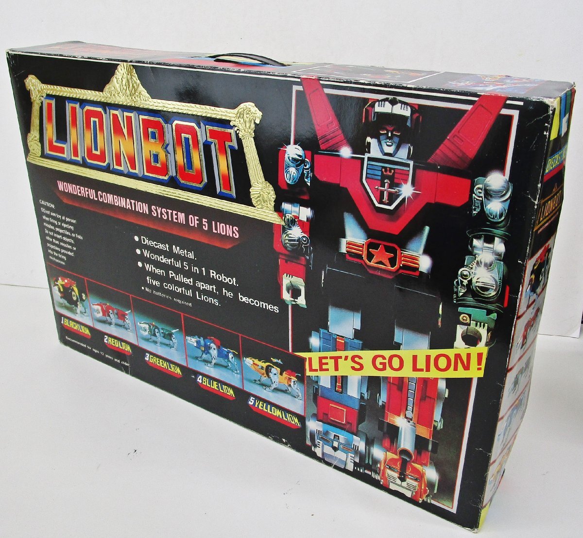 Yahoo!オークション - 【同梱難】超合金 海外版 LIONBOT 超合金 未来獣...