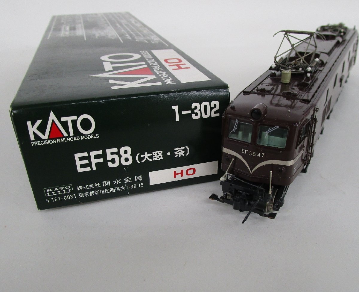 Yahoo!オークション - KATO 1-302 EF58 茶【ジャンク】agh061705