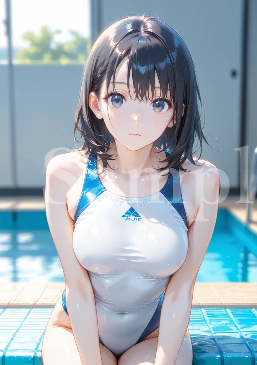 Yahoo!オークション - 358 N 1円スタート アートポスター A4 一点物 オ...