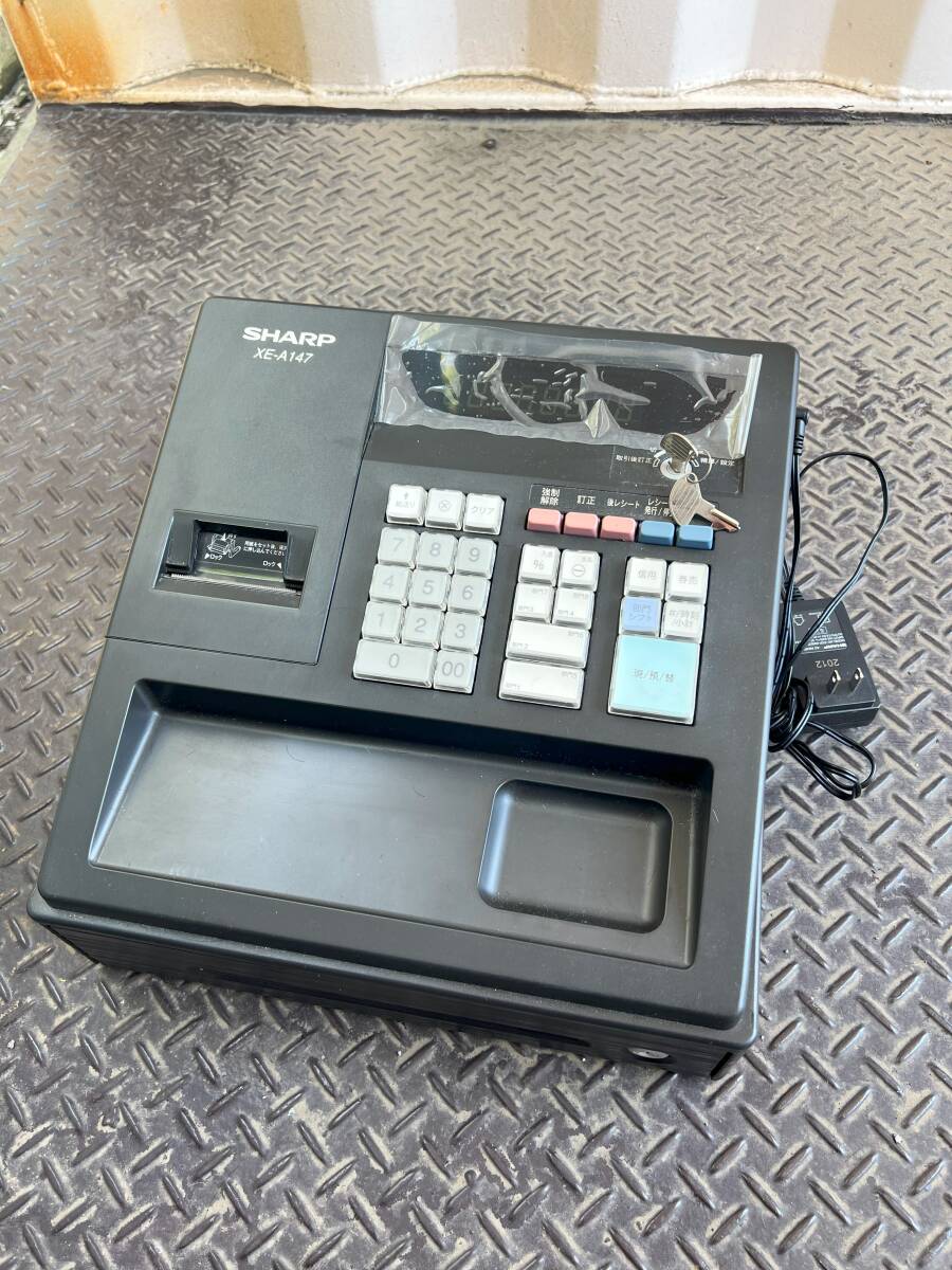 Yahoo!オークション - 7102 電子レジスタ XE-A147-B SHARP製