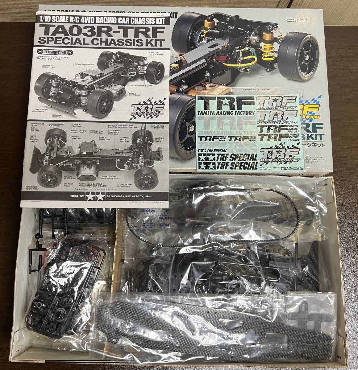Yahoo!オークション - 希少 レア タミヤRC 1/10 TA03R-TRFスペシャルシ...
