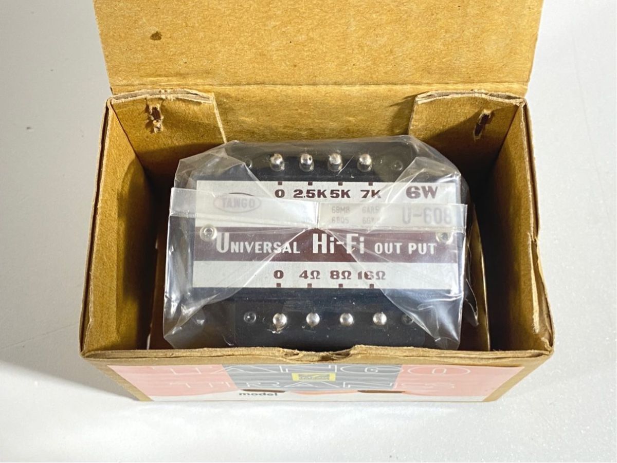 Yahoo!オークション - e9335 未開封品 TANGO タンゴ U-608 U608 出力ト...